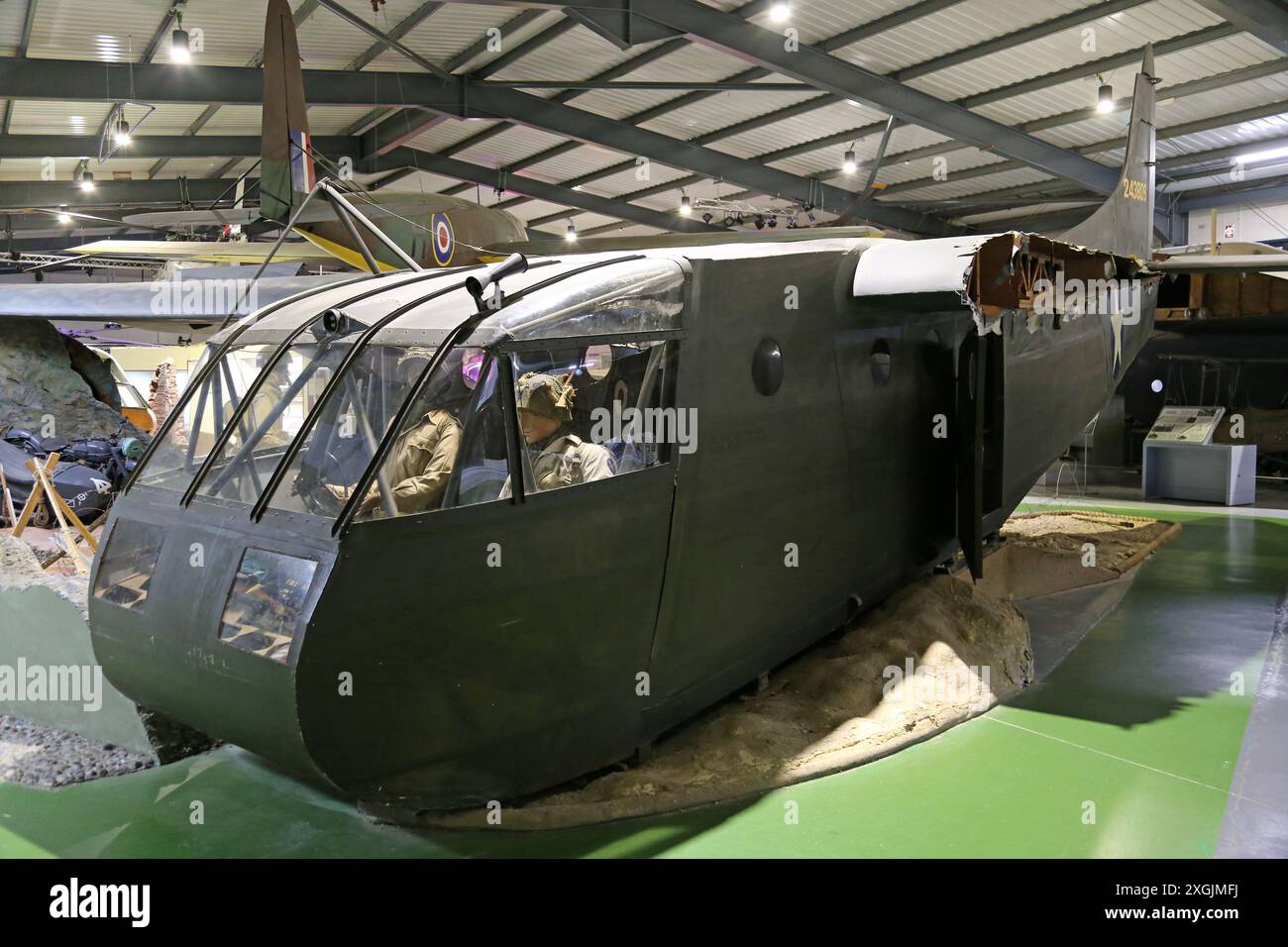 Waco CG-4A ‘Hadrian’ glider, Army Flying Museum, Kentsboro, Middle ...