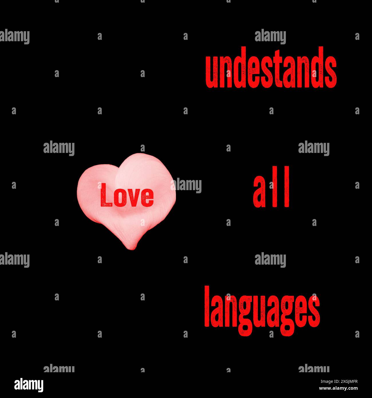 The universal language of love hi-res stock photography and images - Alamy