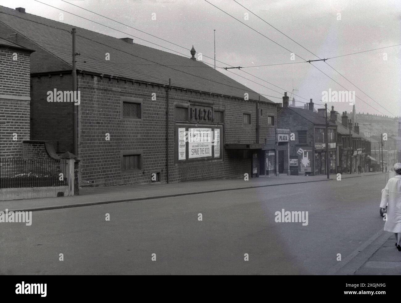 1962, historical, exterior view of the Plaza cinema, Ryde, Isle of ...