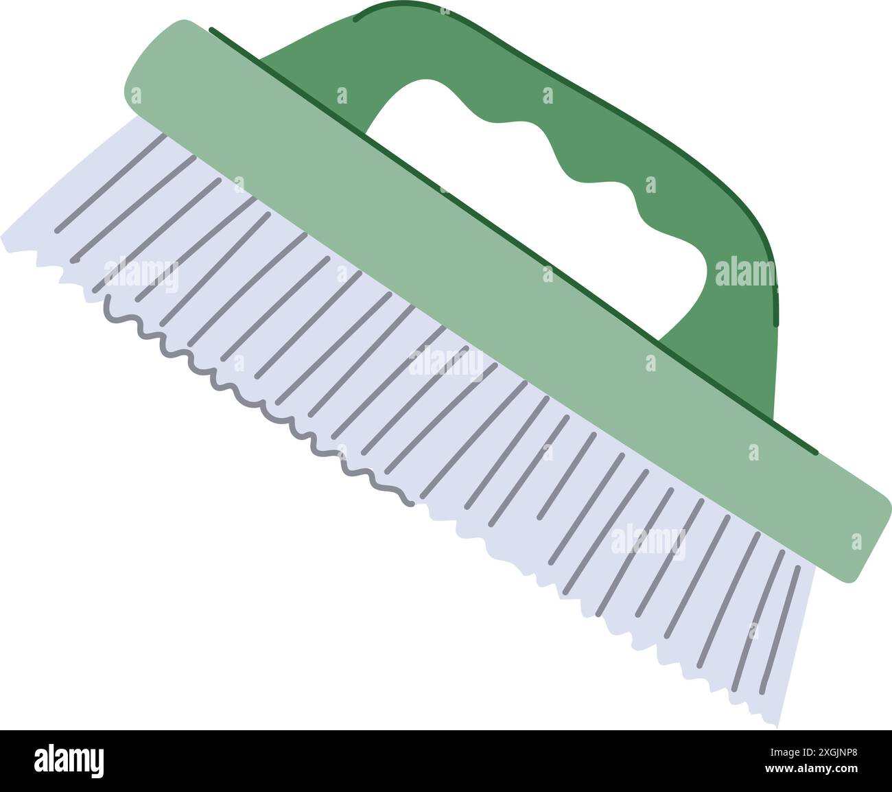 tool wire brush cartoon vector illustration Stock Vector Image & Art ...