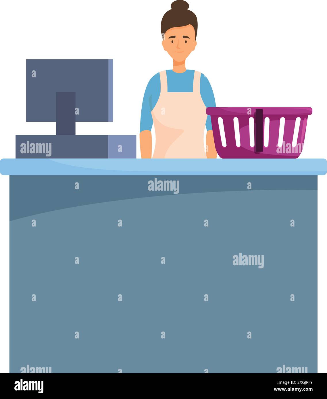 Clothes laundry service counter hi-res stock photography and images - Alamy