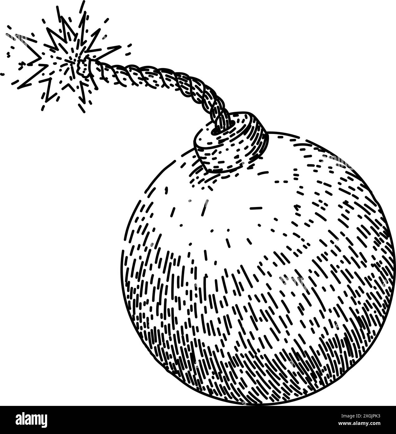 smoke bomb sketch hand drawn vector Stock Vector Image & Art - Alamy