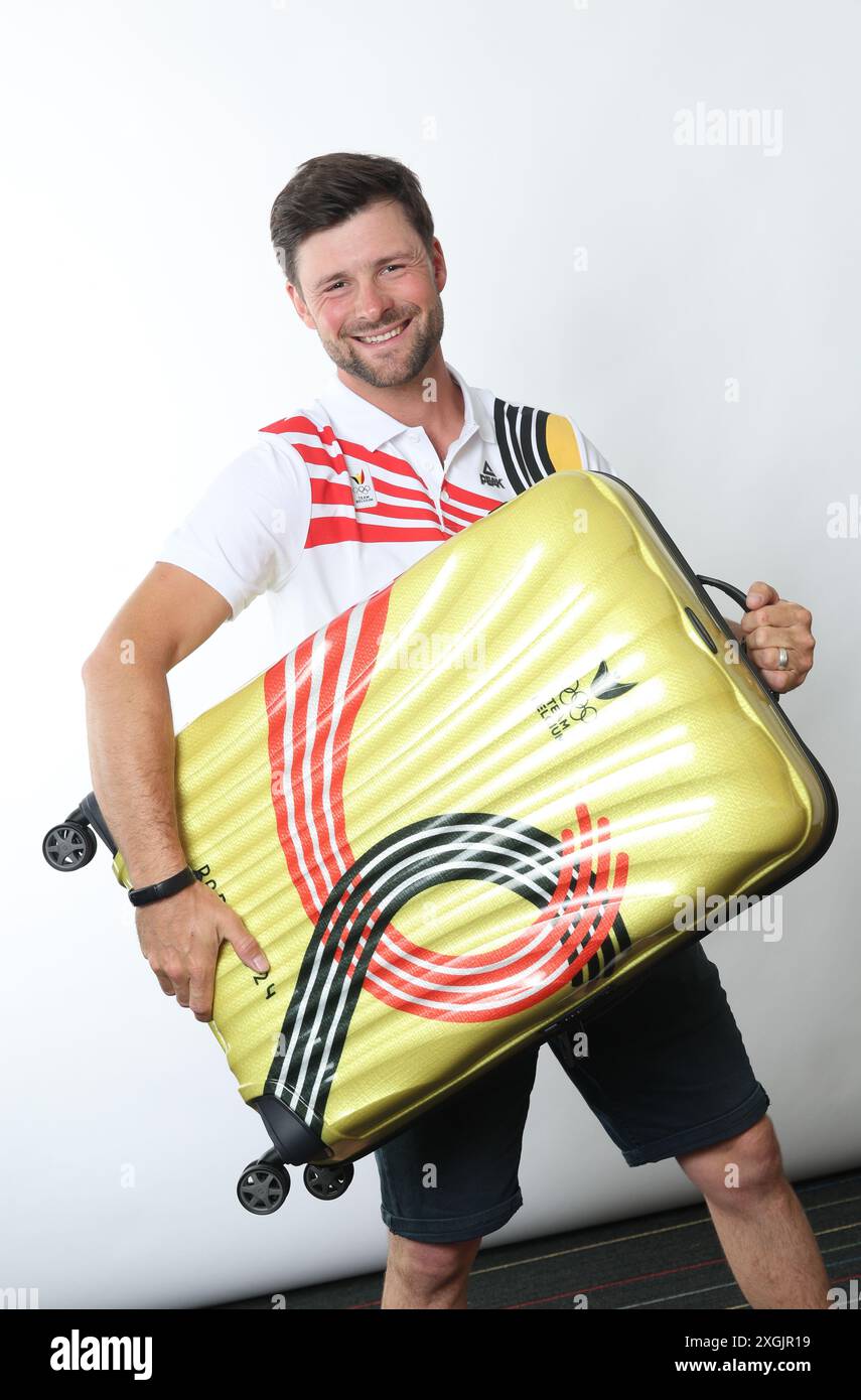 Brussels, Belgium. 09th July, 2024. Cyril Gavrilovic pictured during a ...