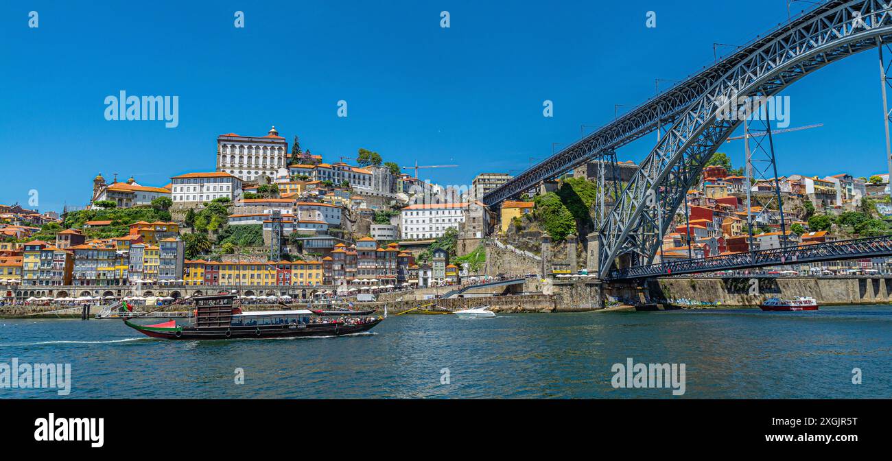 Porto, the Portuguese city famous worldwide for its namesake, built on ...