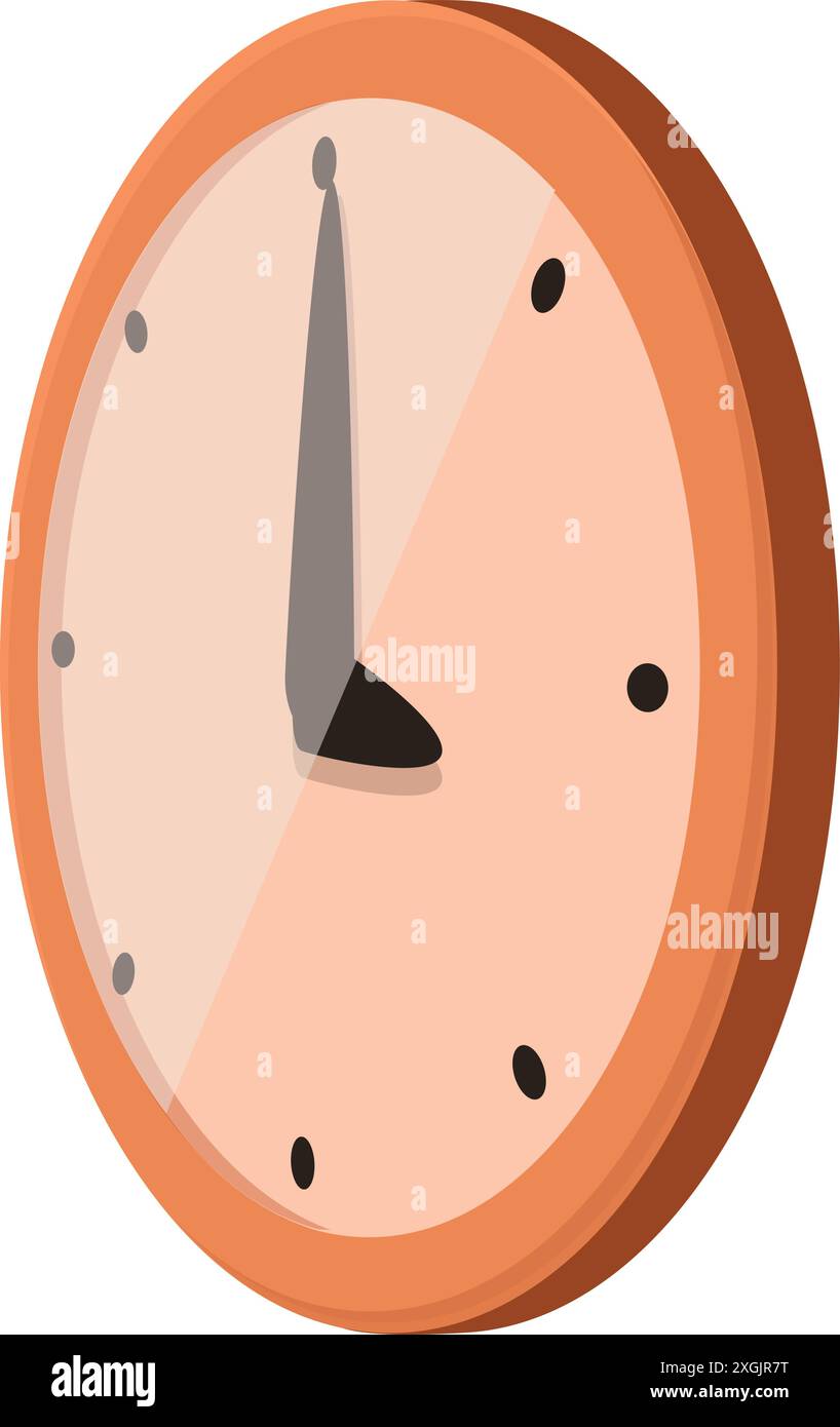 Half past clock Stock Vector Images - Alamy