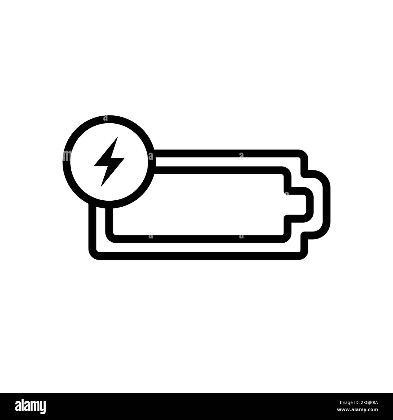 battery icon vector logo set collection for web app ui Stock Vector ...