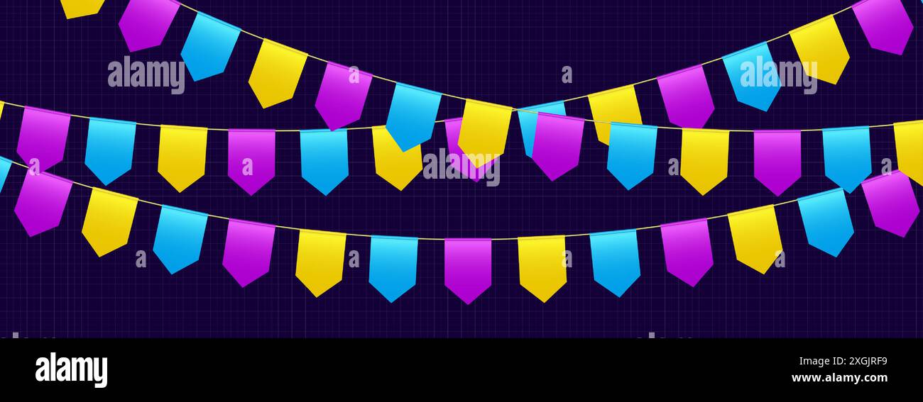 Carnival bunting hi-res stock photography and images - Alamy