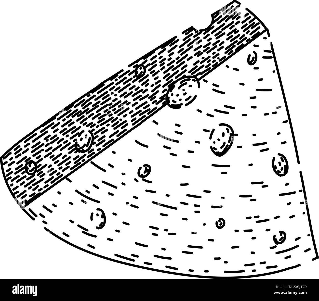 italian cheese sketch hand drawn vector Stock Vector Image & Art - Alamy