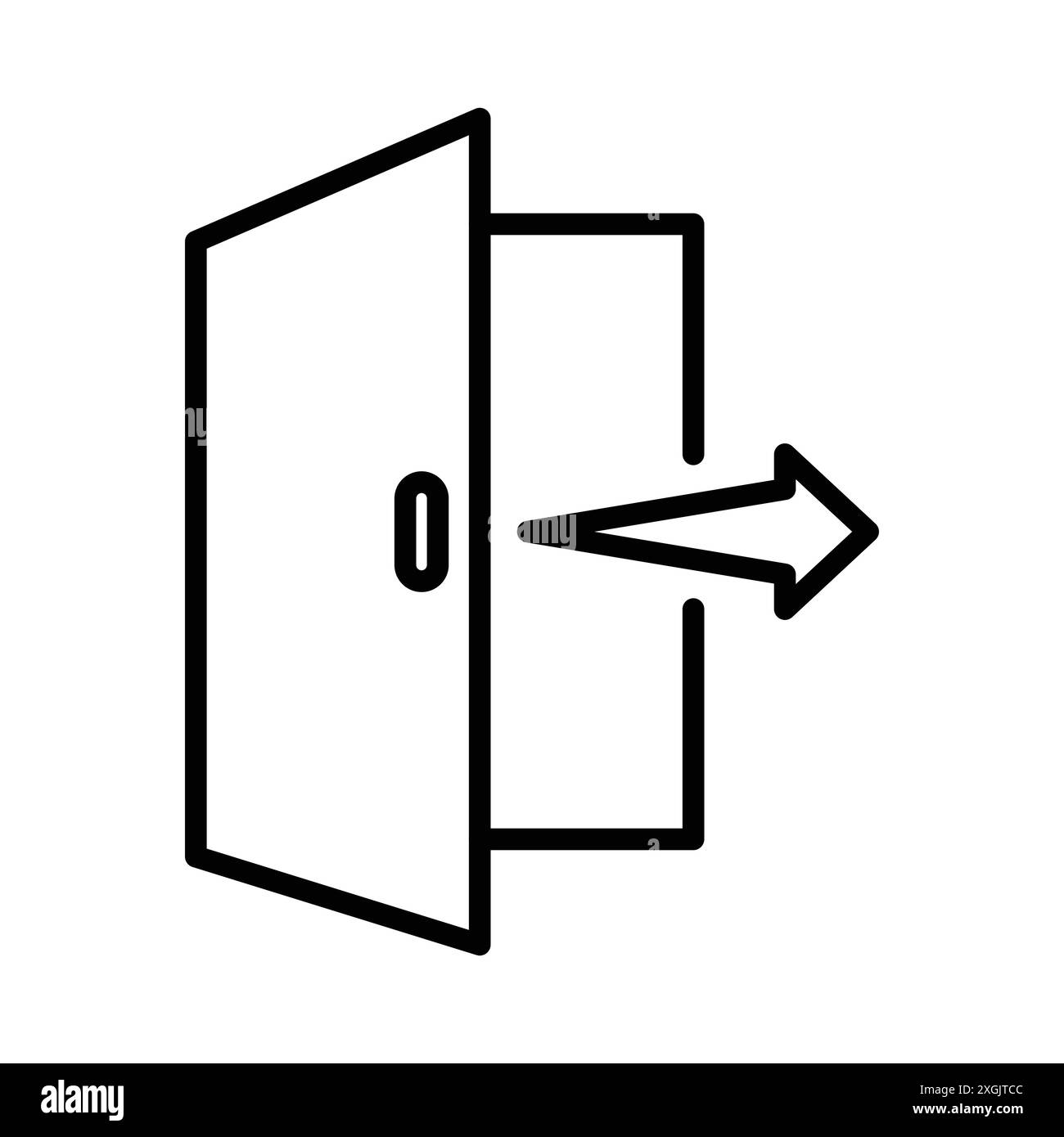 Emergency fire exit signs Stock Vector Images - Alamy