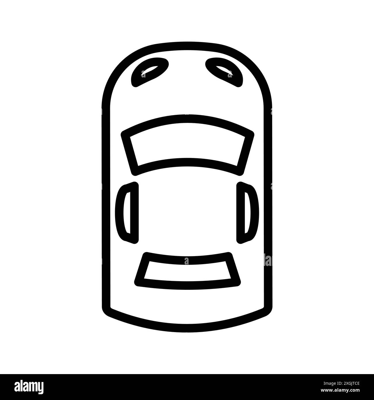 Top view car icon vector logo set collection for web app ui Stock Vector Image & Art - Alamy