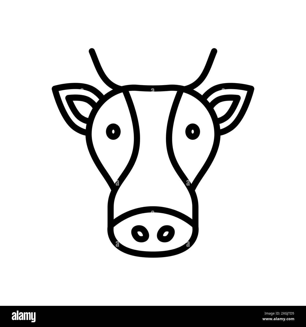 Cow mark Cut Out Stock Images & Pictures - Alamy