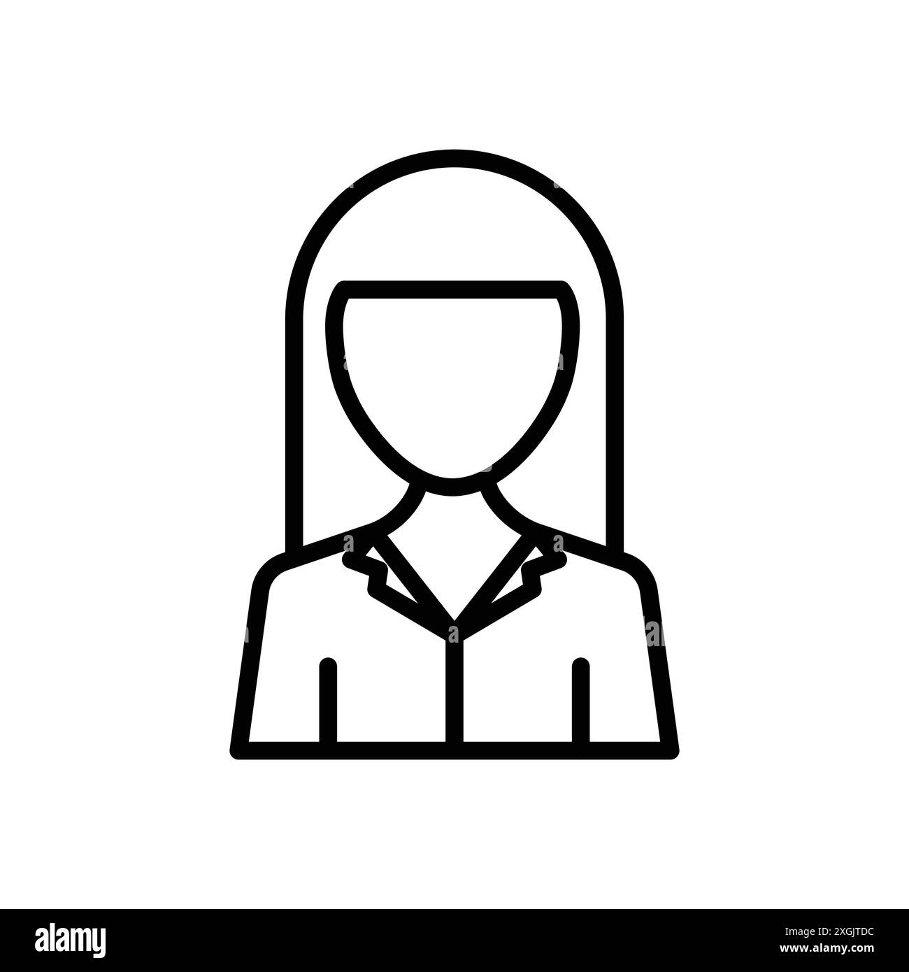 Female Teacher icon vector logo set collection for web app ui Stock ...