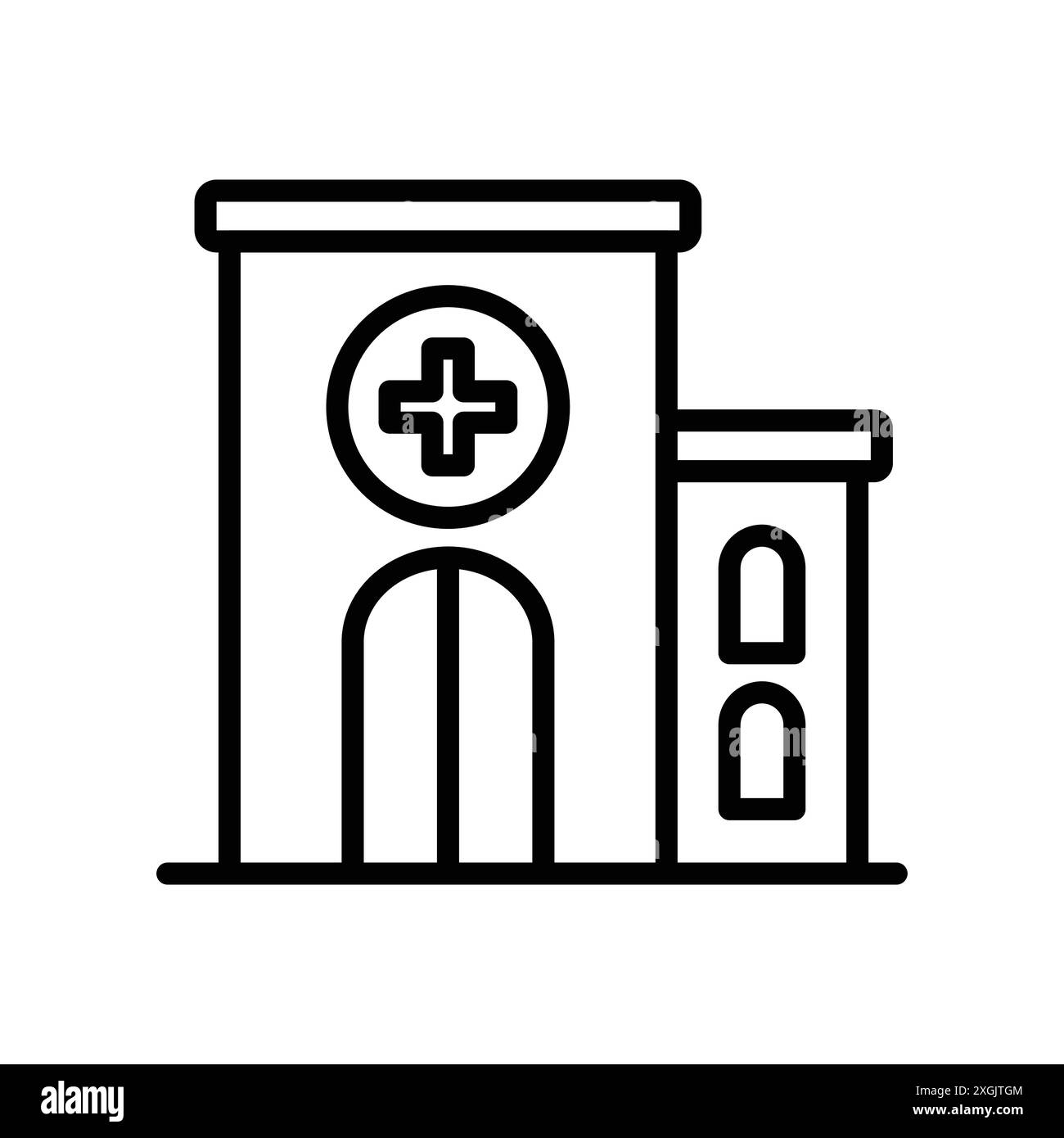 hospital icon vector logo set collection for web app ui Stock Vector ...