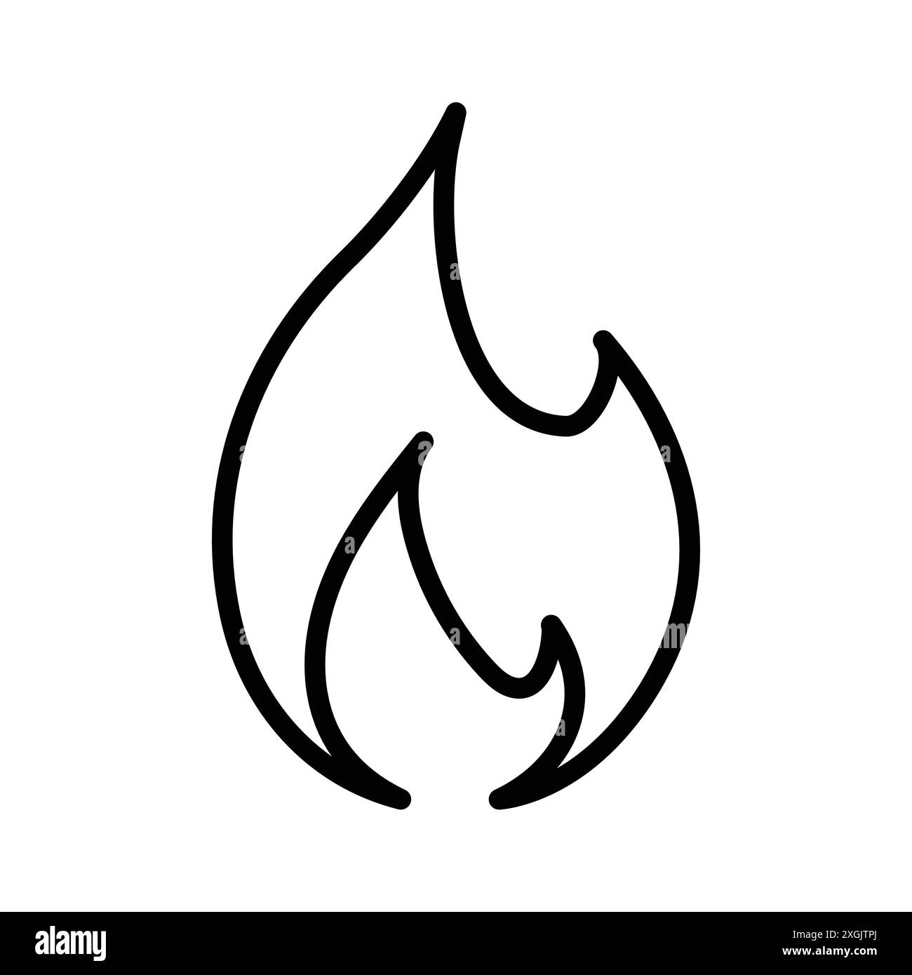 Fire icon vector hi-res stock photography and images - Alamy