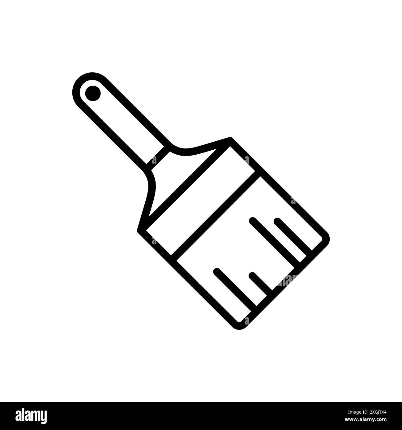 paint brush icon vector logo set collection for web app ui Stock Vector ...