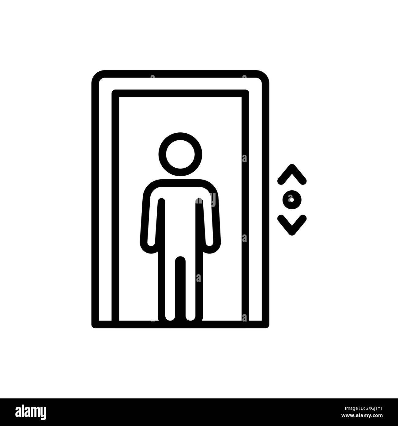 elevator lift icon vector logo set collection for web app ui Stock ...