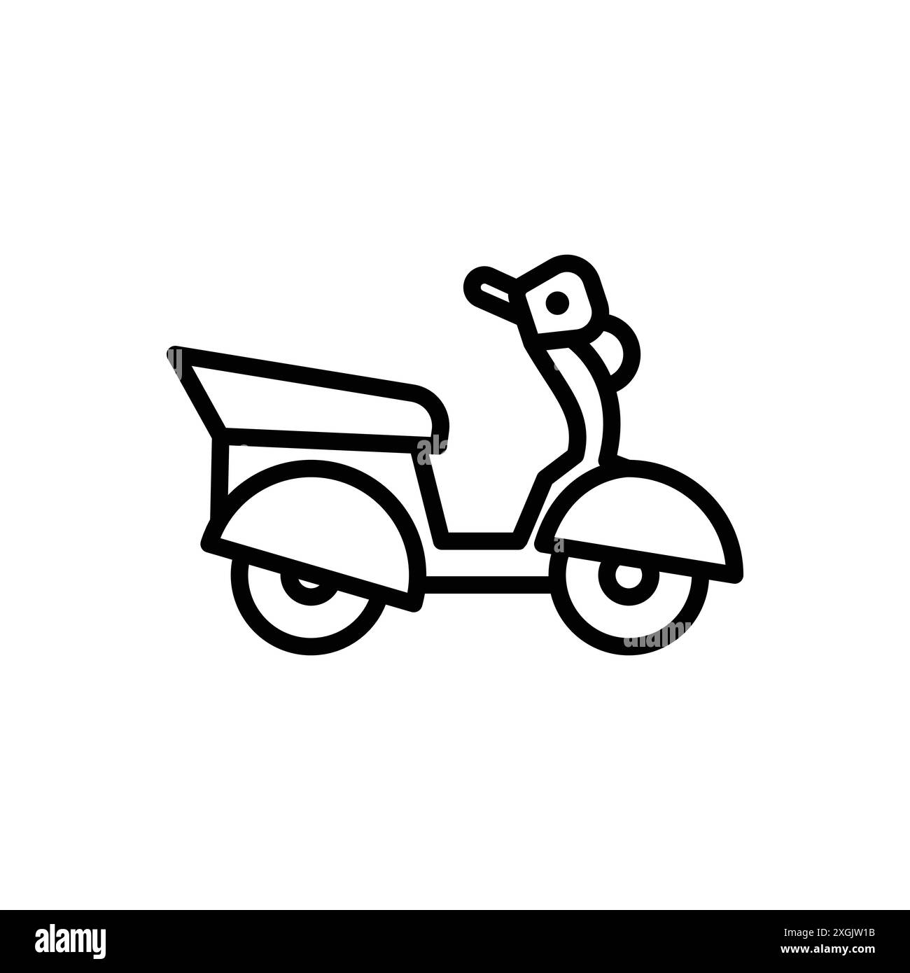 Scooter pictogram vector vectors hi-res stock photography and images ...