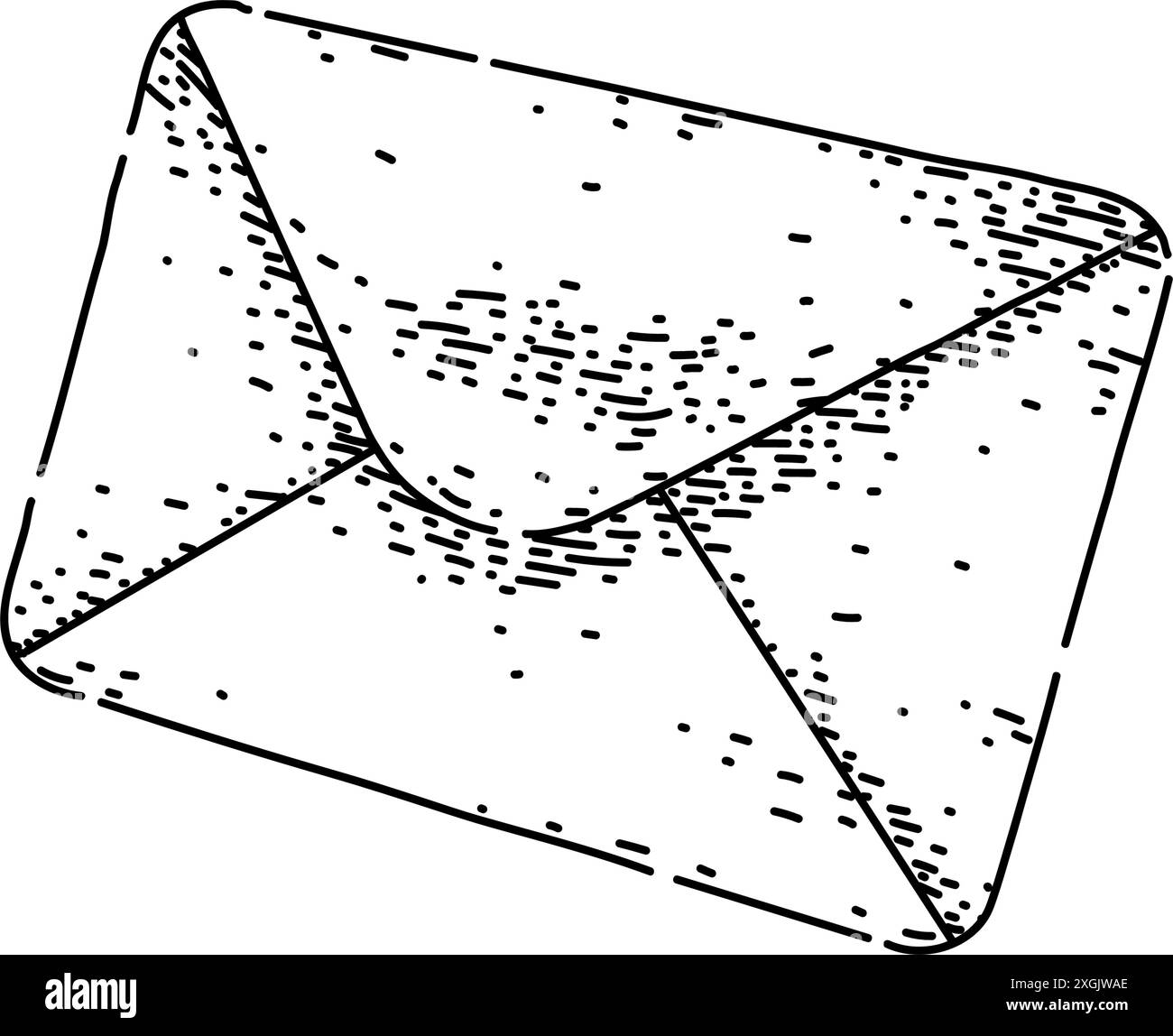 e mail paper sketch hand drawn vector Stock Vector Image & Art - Alamy