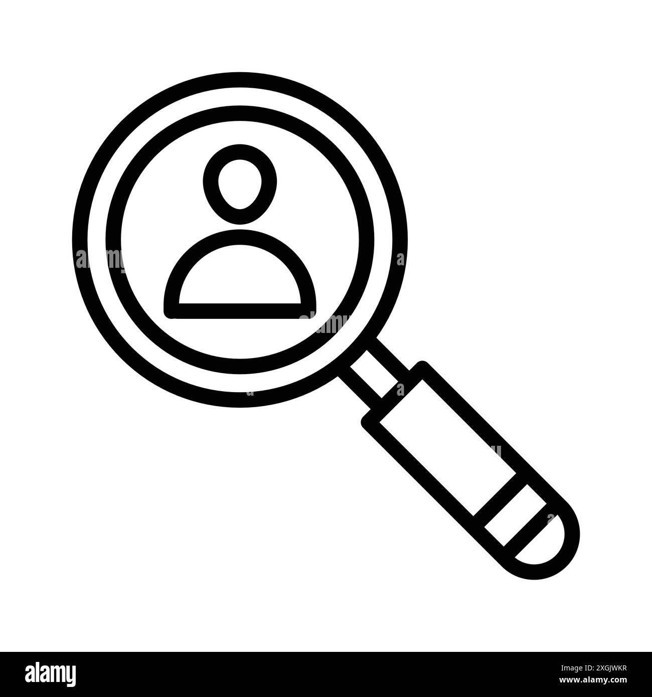 Search for job icon vector logo set collection for web app ui Stock ...