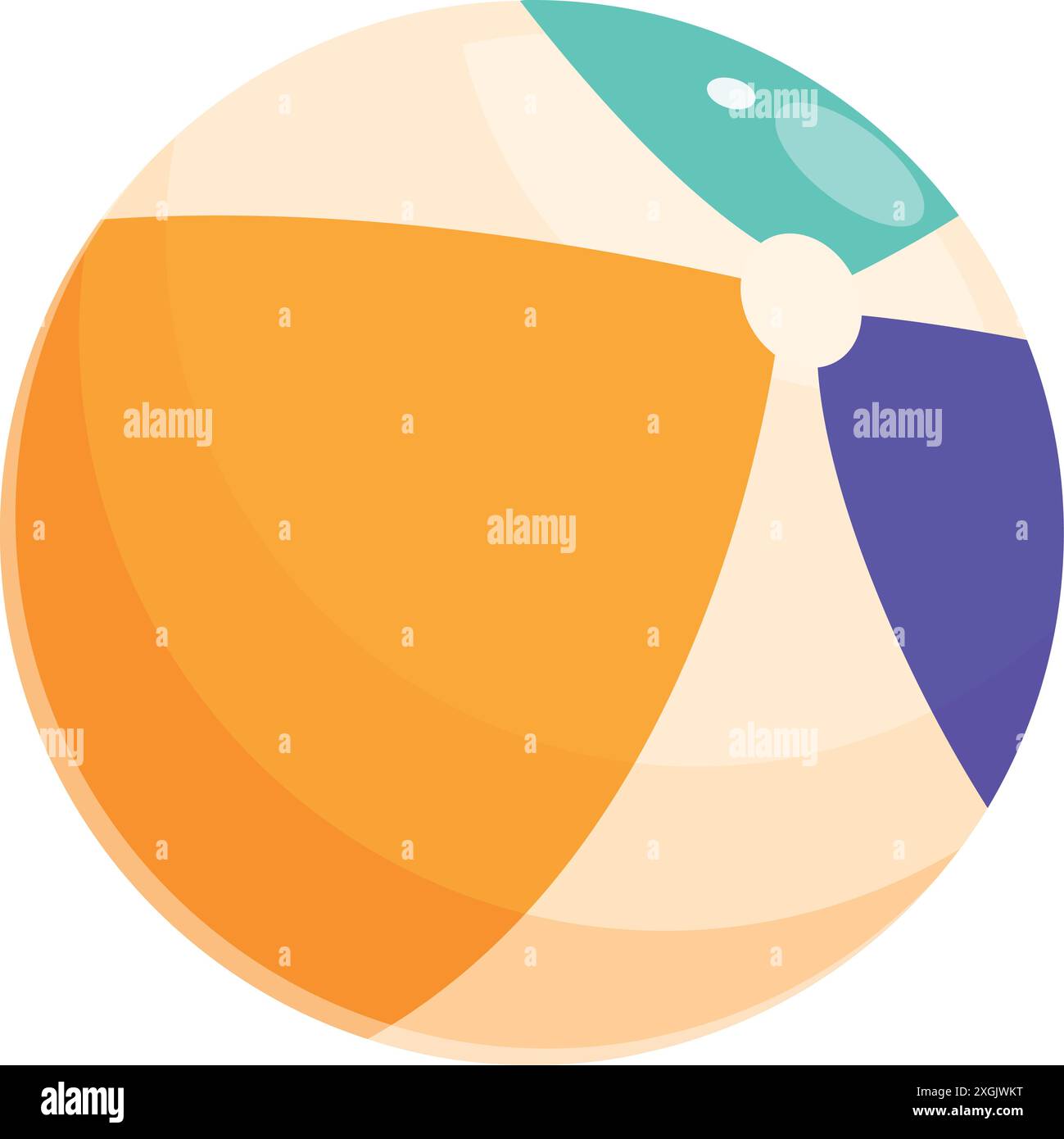 Inflatable ball in pool Cut Out Stock Images & Pictures - Alamy