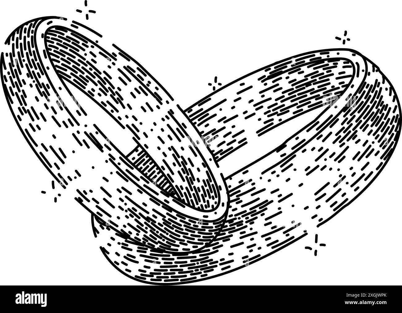 Golden ring heart Black and White Stock Photos & Images - Alamy