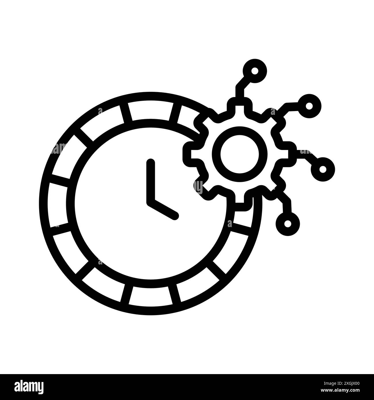 Time Management icon vector logo set collection for web app ui Stock Vector Image & Art - Alamy