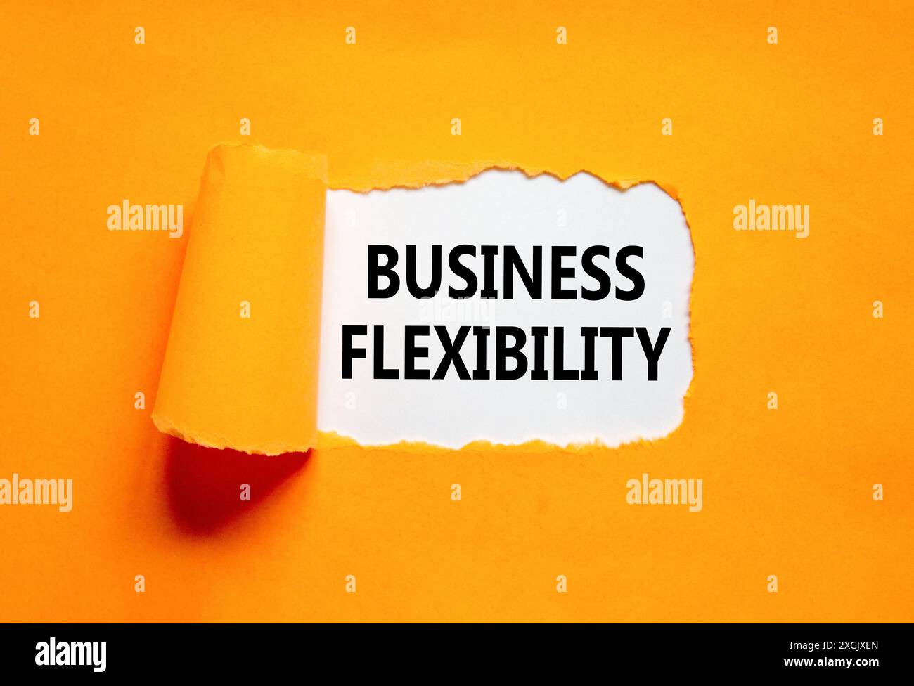 Business flexibility symbol. Concept words Business flexibility on ...