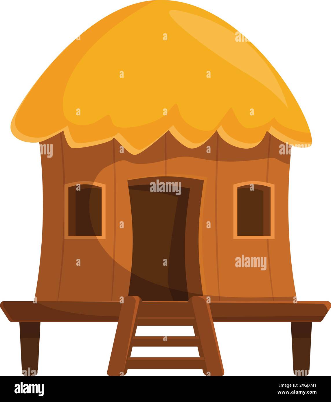 Stilt house Cut Out Stock Images & Pictures - Alamy