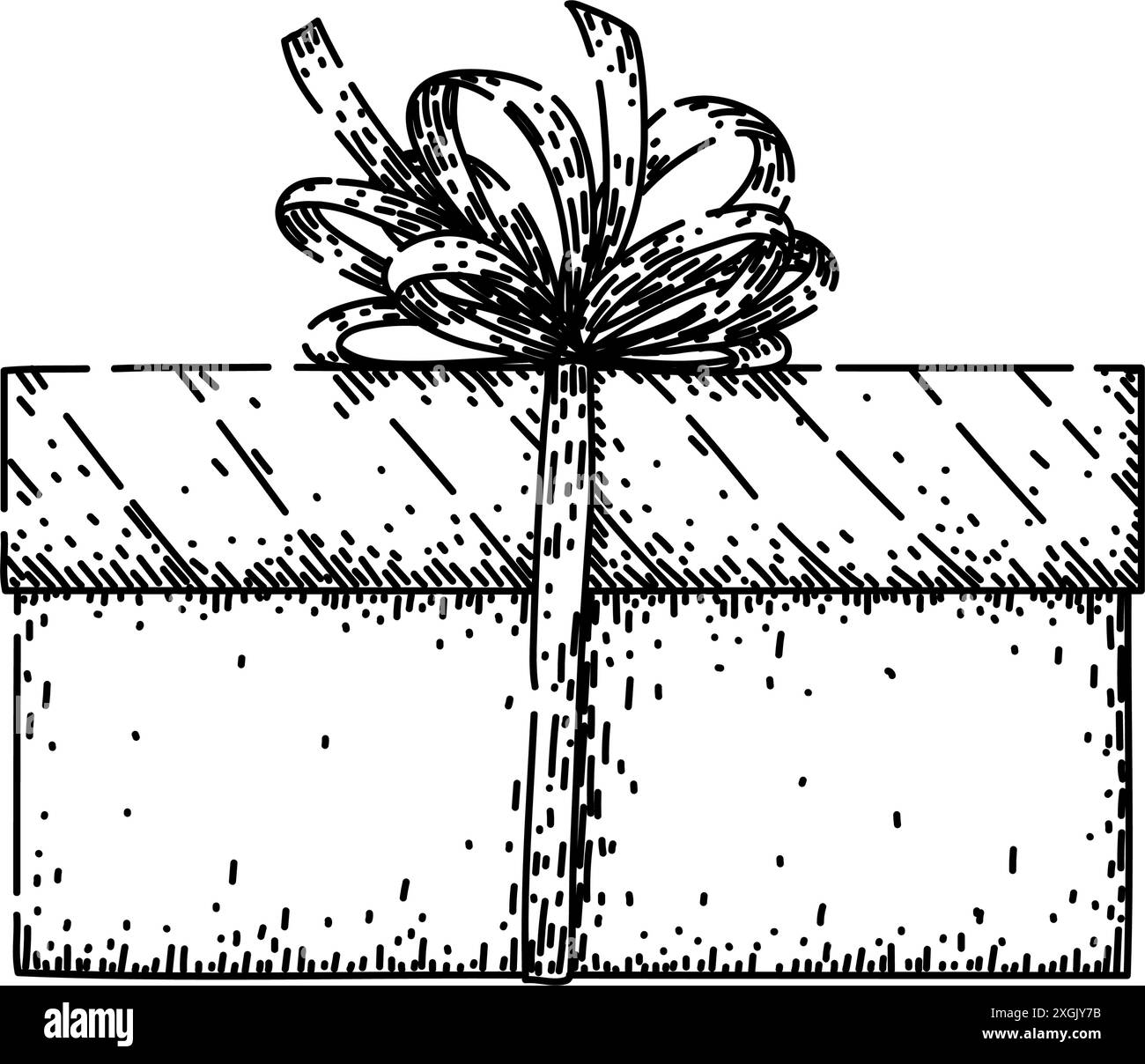 sale gift box sketch hand drawn vector Stock Vector Image & Art - Alamy