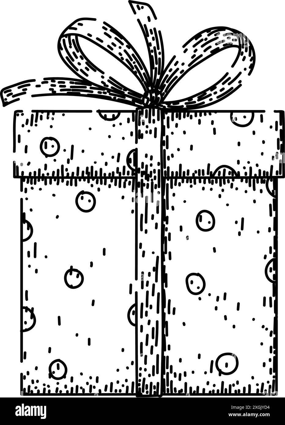 Blue present greeting holiday Black and White Stock Photos & Images - Alamy