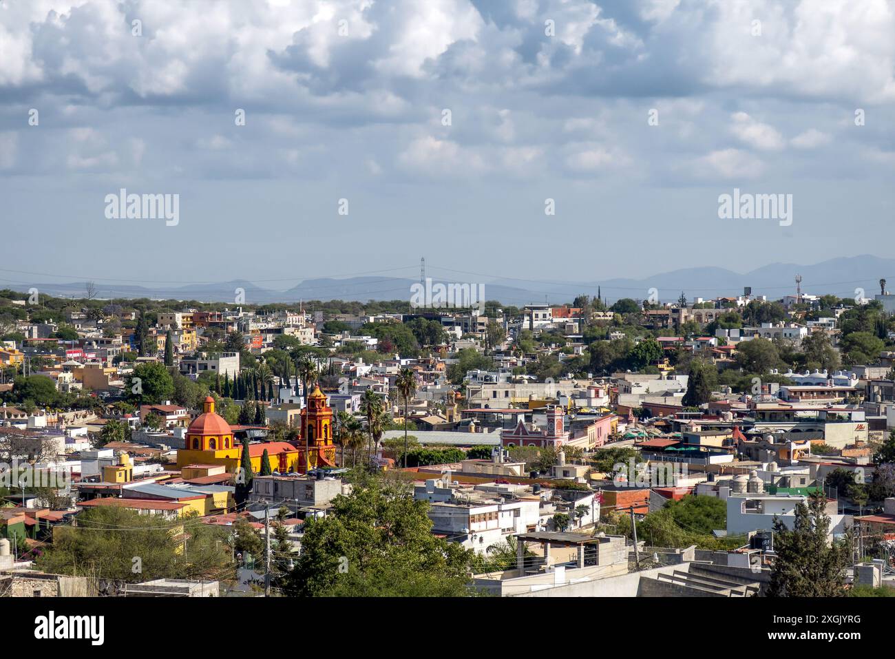 A Bernal, Magical Town in Queretaro, Mexico Stock Photo - Alamy