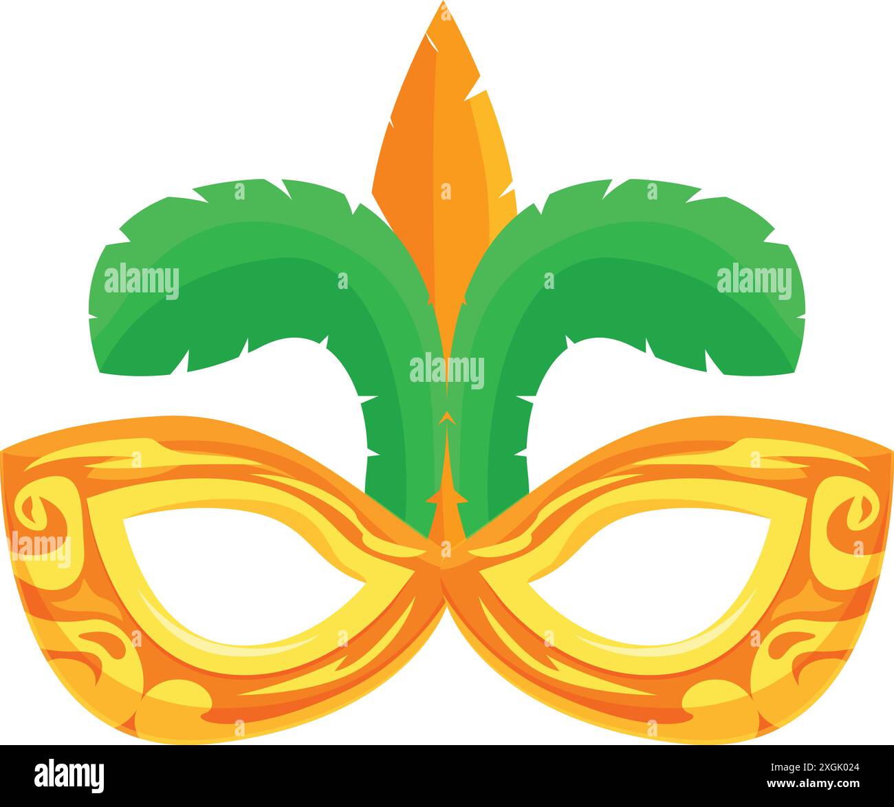 Festive mask with feathers is representing mardi gras carnival in ...