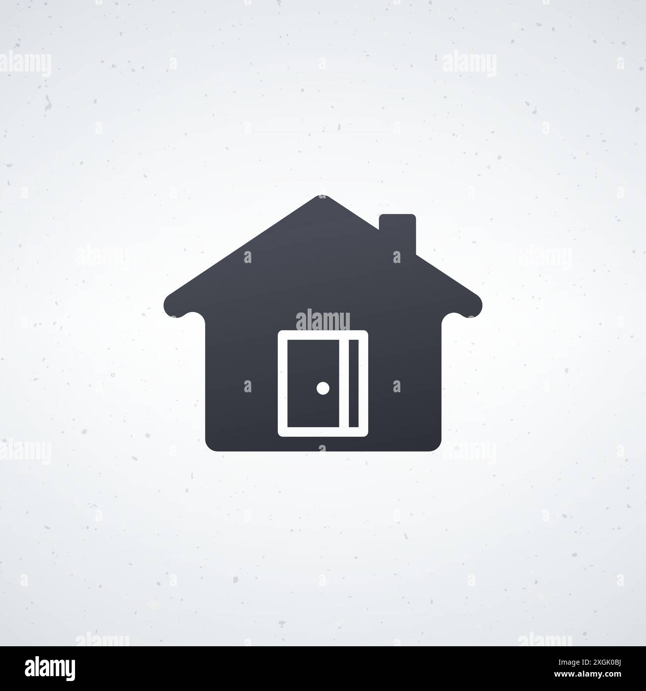 Home icon, house sign. Stock vector illustration isolated on white ...