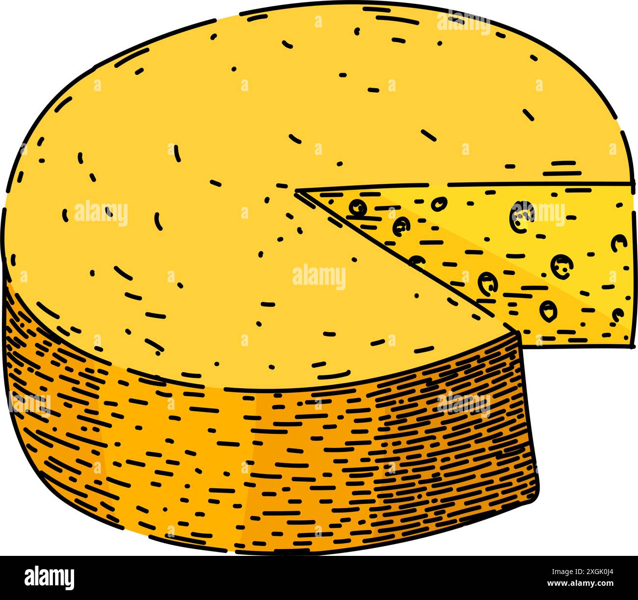 dairy cheese sketch hand drawn vector Stock Vector Image & Art - Alamy