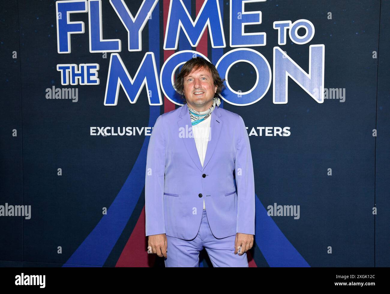 Composer Daniel Pemberton attends the world premiere of "Fly Me to the ...