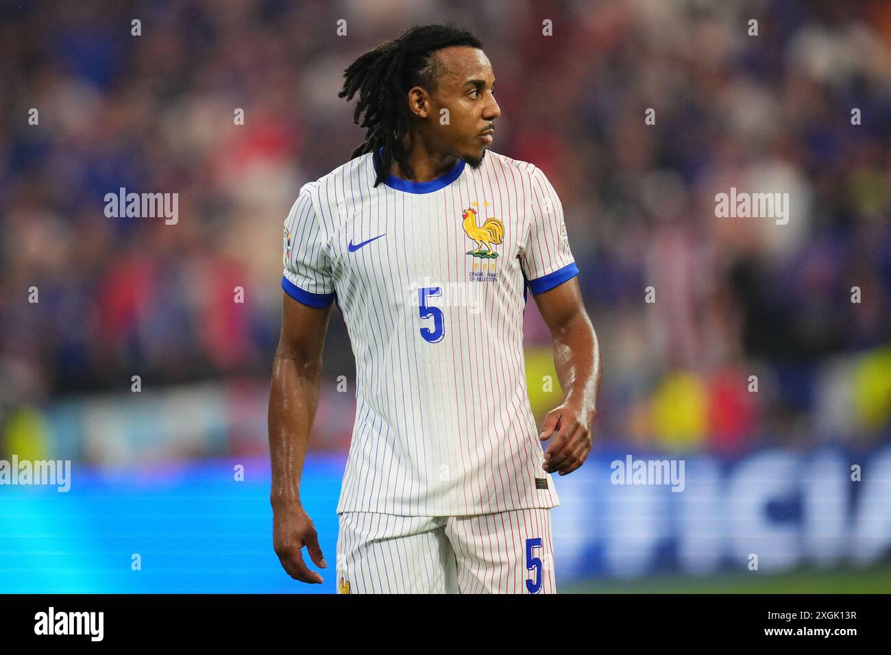 Munich, Germany. 09th July, 2024. Jules Kounde of France during the ...
