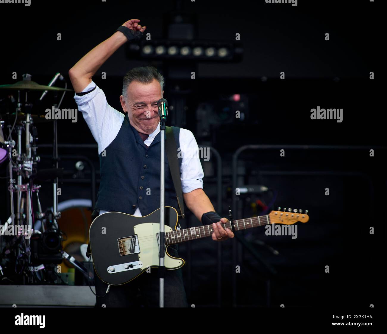 Springsteen and e street band 2024 world tour hi-res stock photography ...
