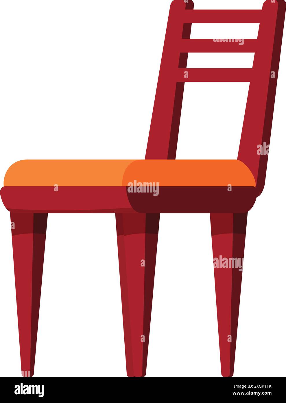 Simple wooden chair standing on four legs hi-res stock photography and ...