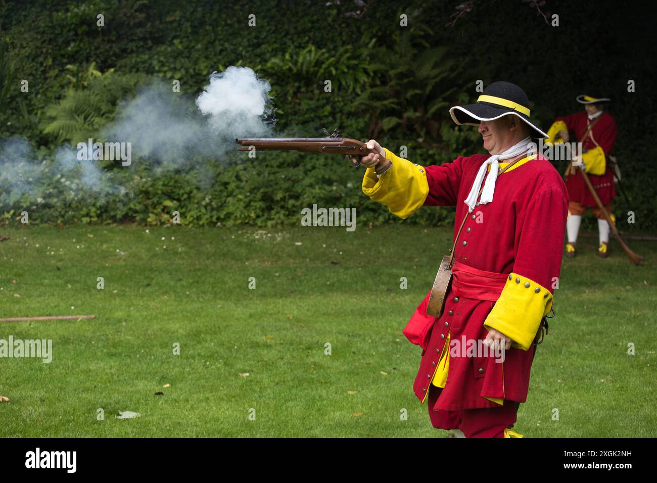 Monmouth Rebellion reenactment Stock Photo - Alamy