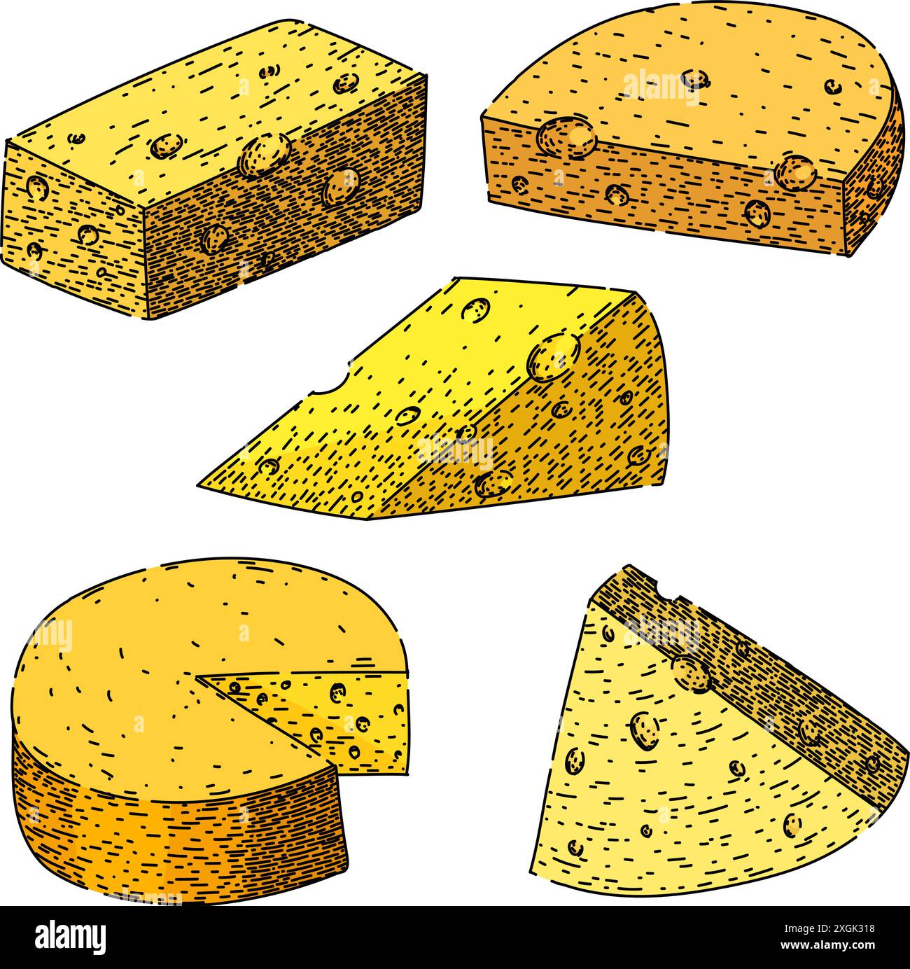 Chees board Stock Vector Images - Alamy