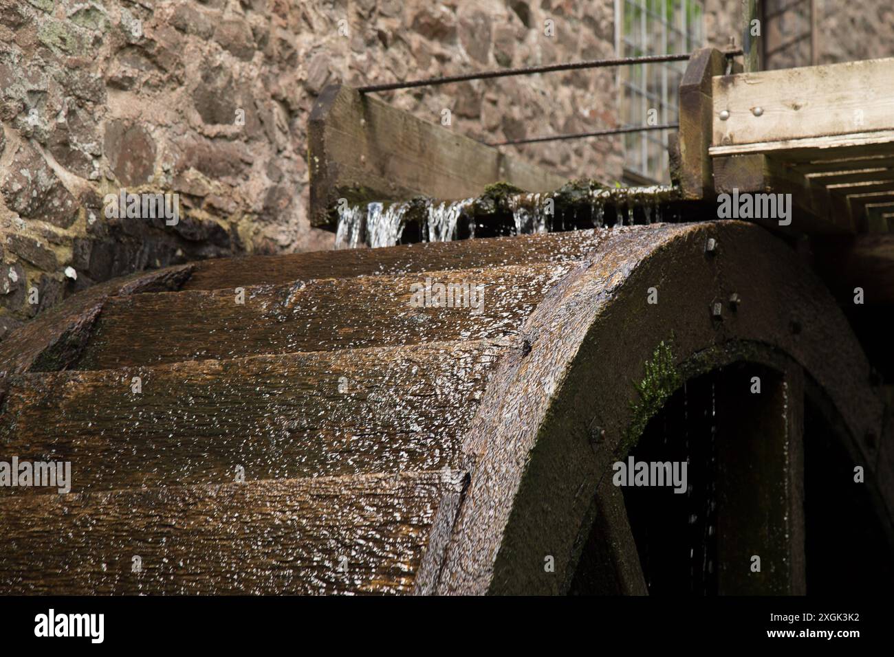 Corn and water mill Stock Photo - Alamy