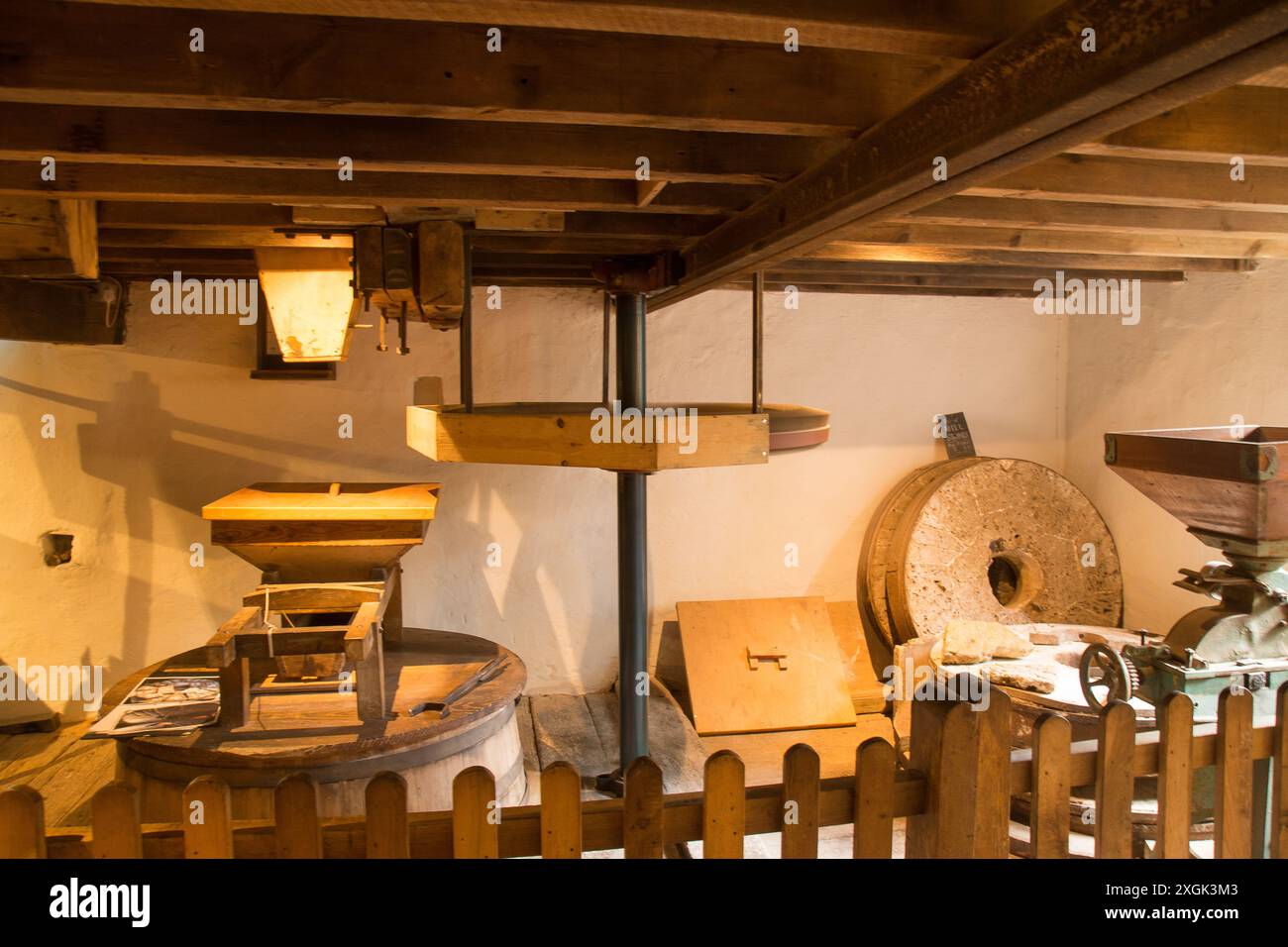 Corn and water mill Stock Photo - Alamy