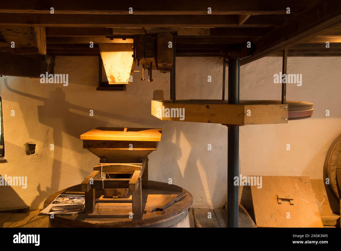 Corn and water mill Stock Photo - Alamy