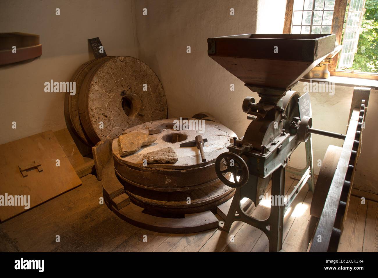 Corn and water mill Stock Photo - Alamy