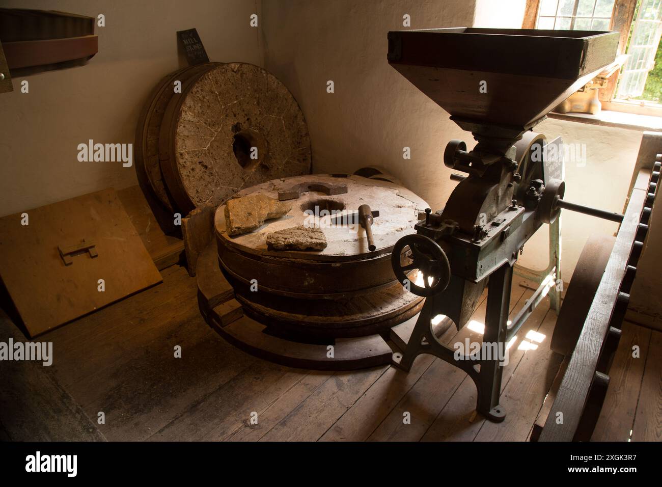 Corn and water mill Stock Photo - Alamy