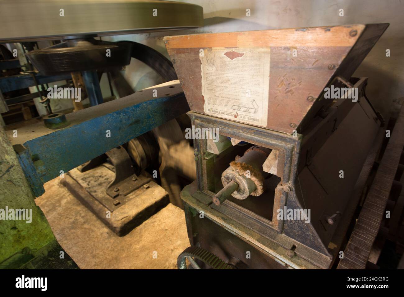 Corn and water mill Stock Photo - Alamy