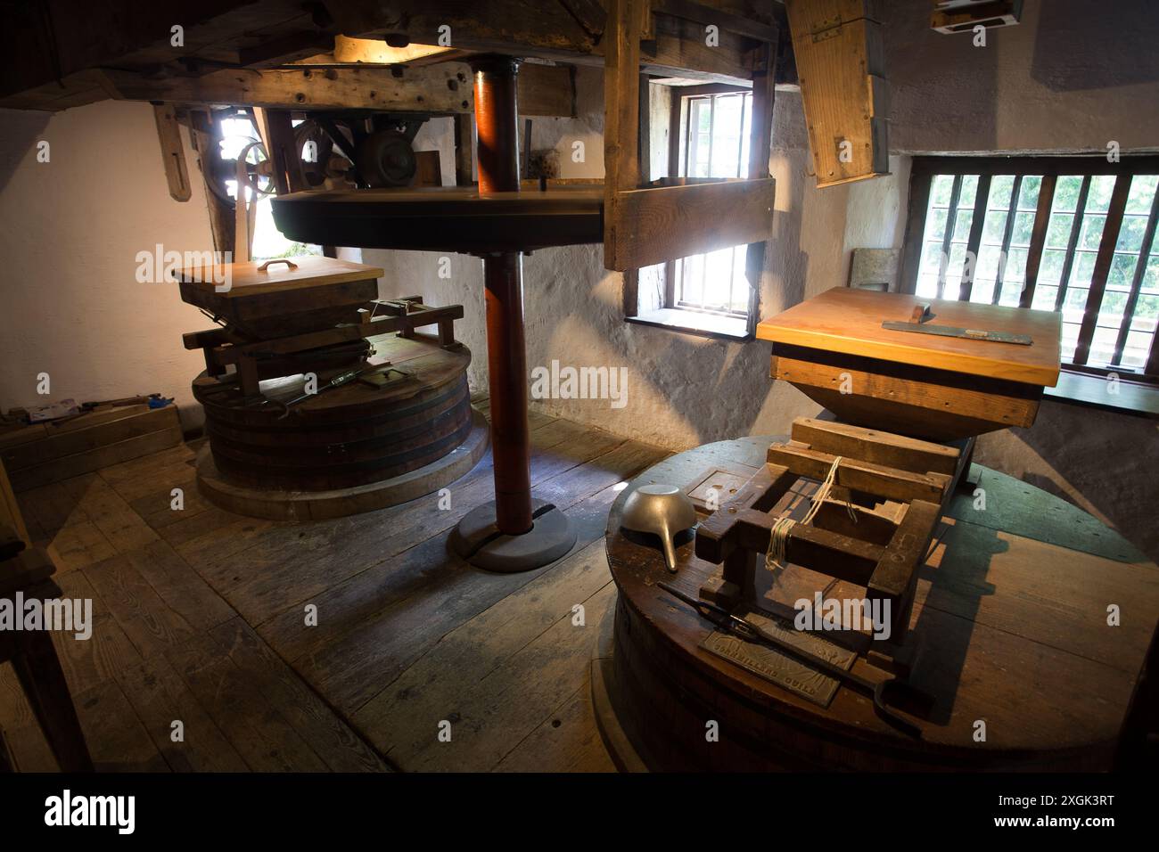 Corn and water mill Stock Photo - Alamy