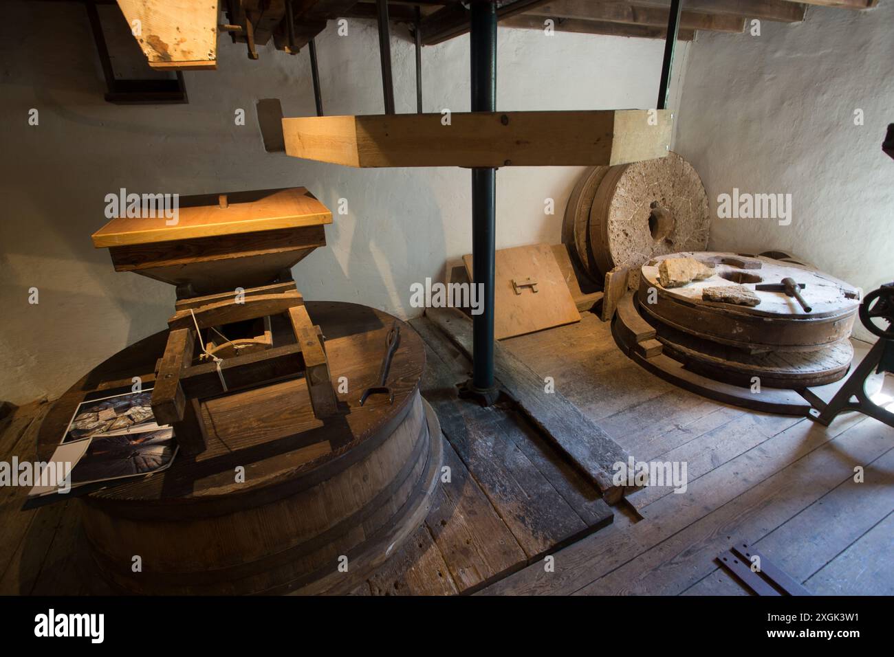 Corn and water mill Stock Photo - Alamy