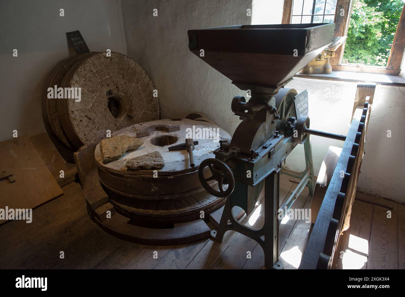 Corn and water mill Stock Photo - Alamy