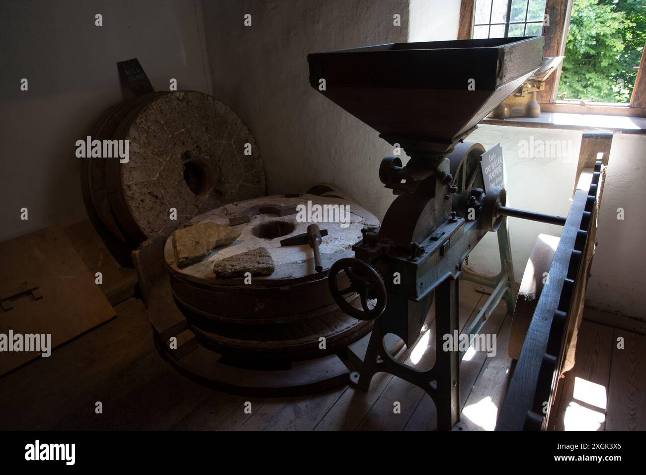 Corn and water mill Stock Photo - Alamy